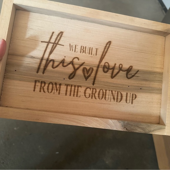 Other | Handmade Wooden Love Quote Sign | Poshmark